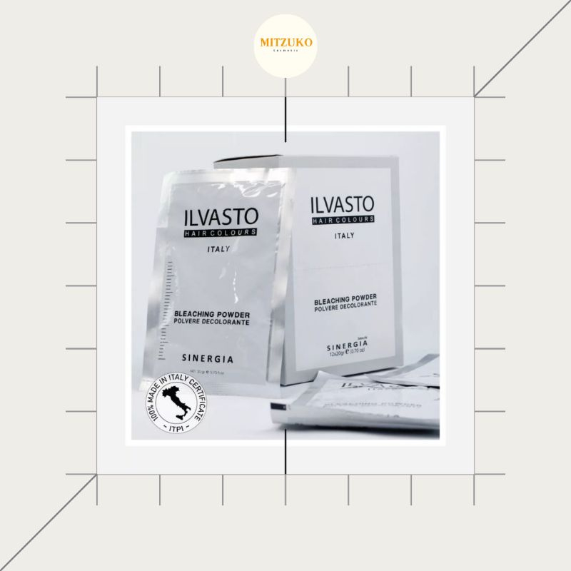 Jual ILVASTO Bleaching Powder sachet 20gr | Shopee Indonesia