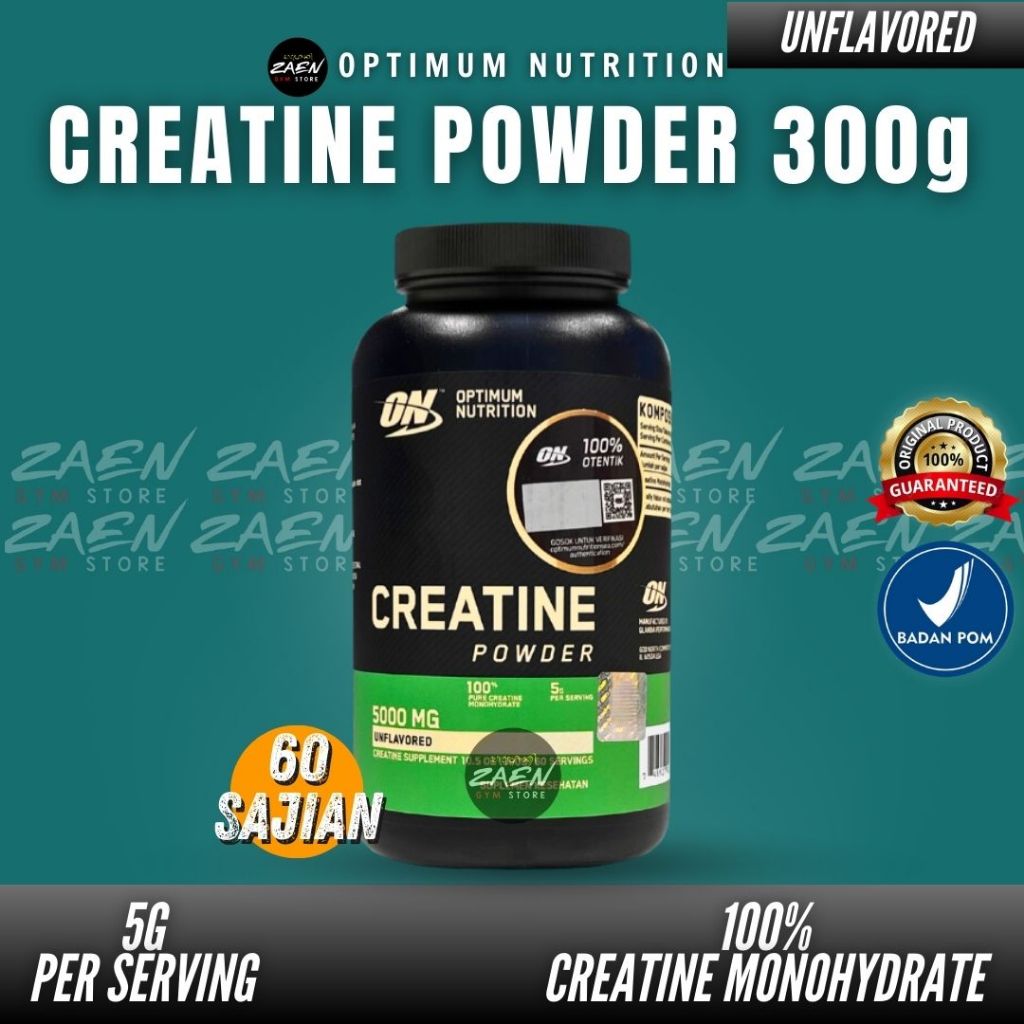 Jual Optimum Nutrition ON Creatine Powder 300 Gr Platinum Creatine ...