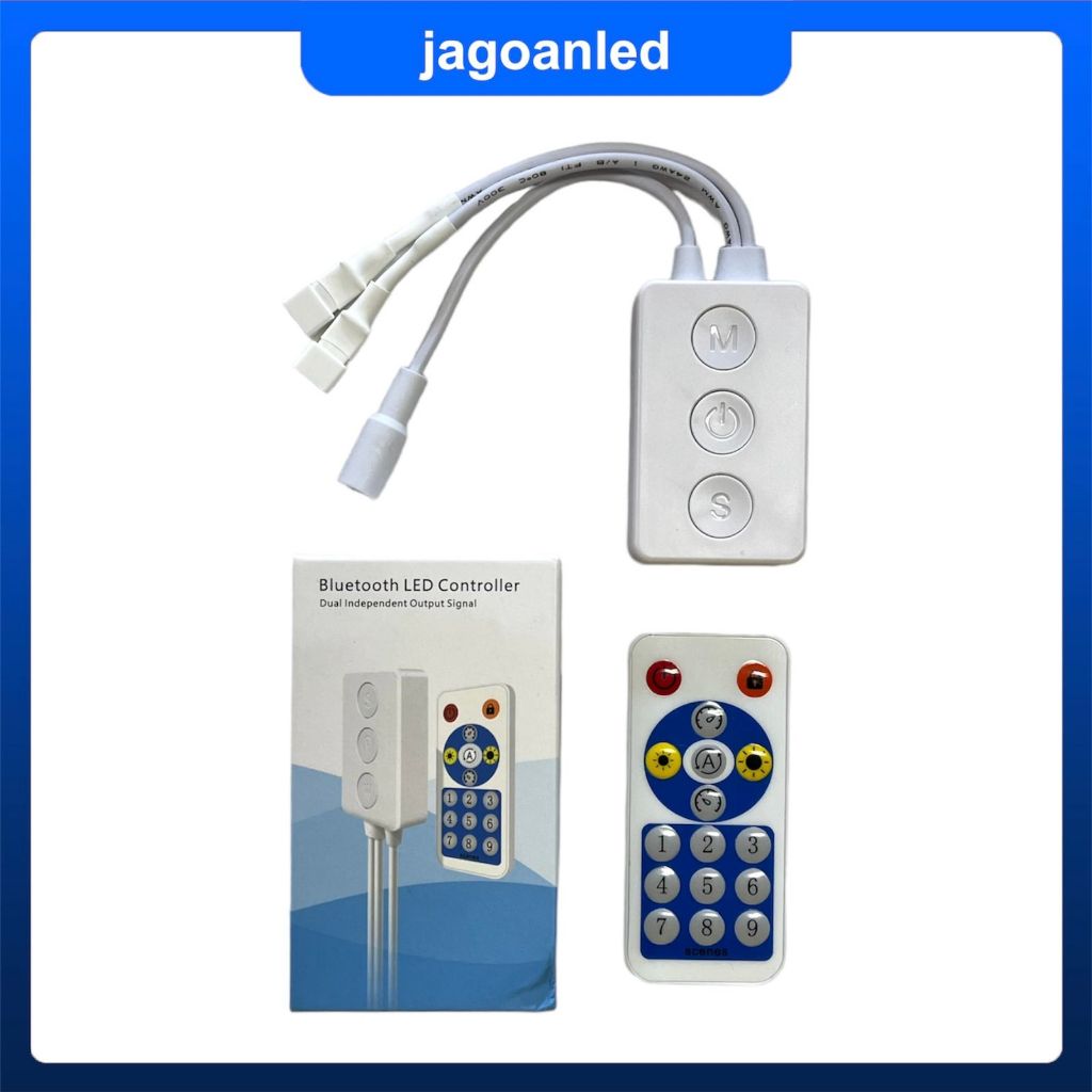 Jual SP601E Dual Output RF Bluetooth LED Controller Untuk LED Strip ...