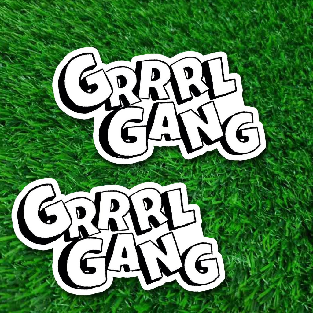 Jual GRRRL GANG - STICKER BAND INDIE /STICKER AESTHETIC BAND INDIE ...