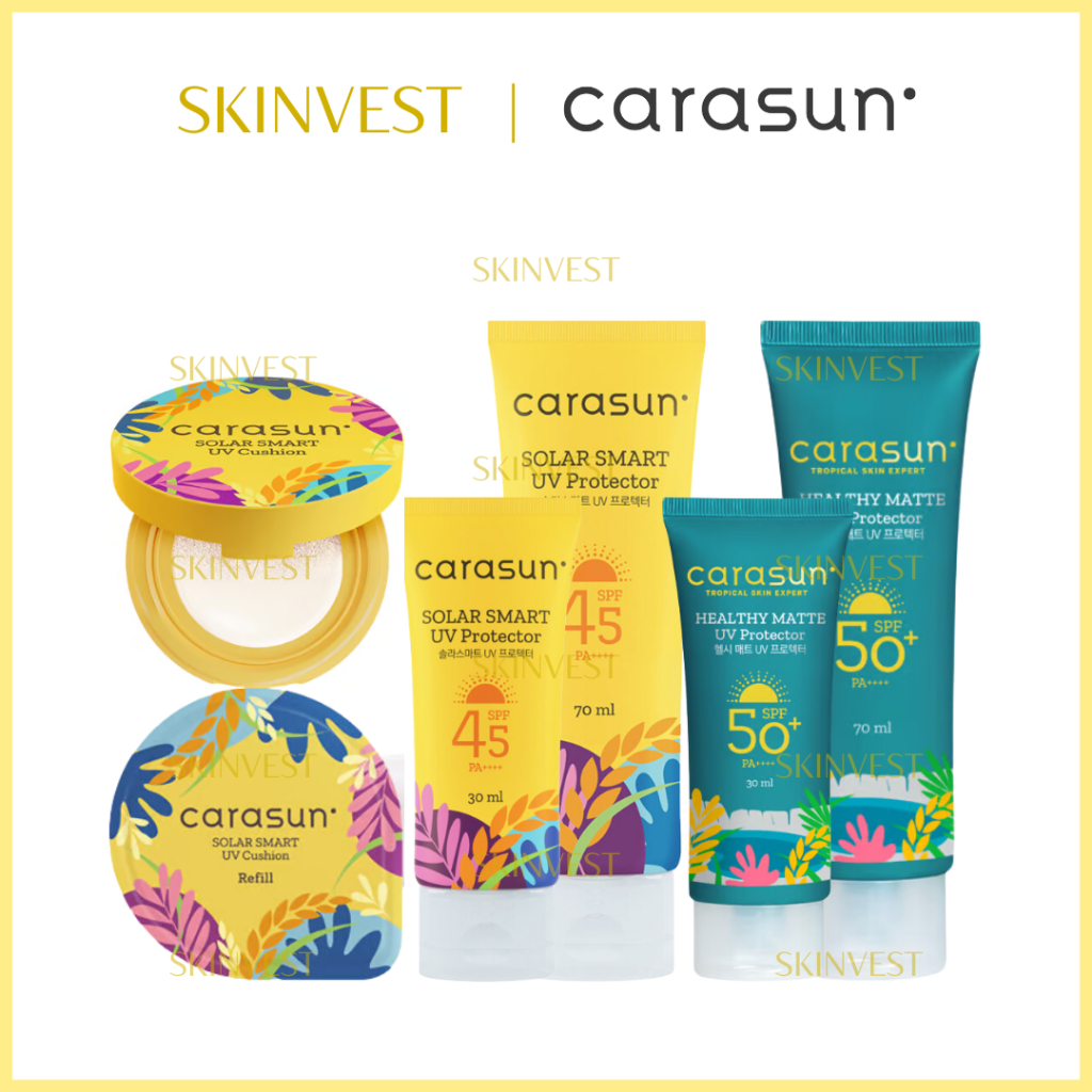 Jual CARASUN UV Protector Solar Smart Healthy Matte Cushion Refill SPF 45 50 PA++++ Sunscreen 30 ...