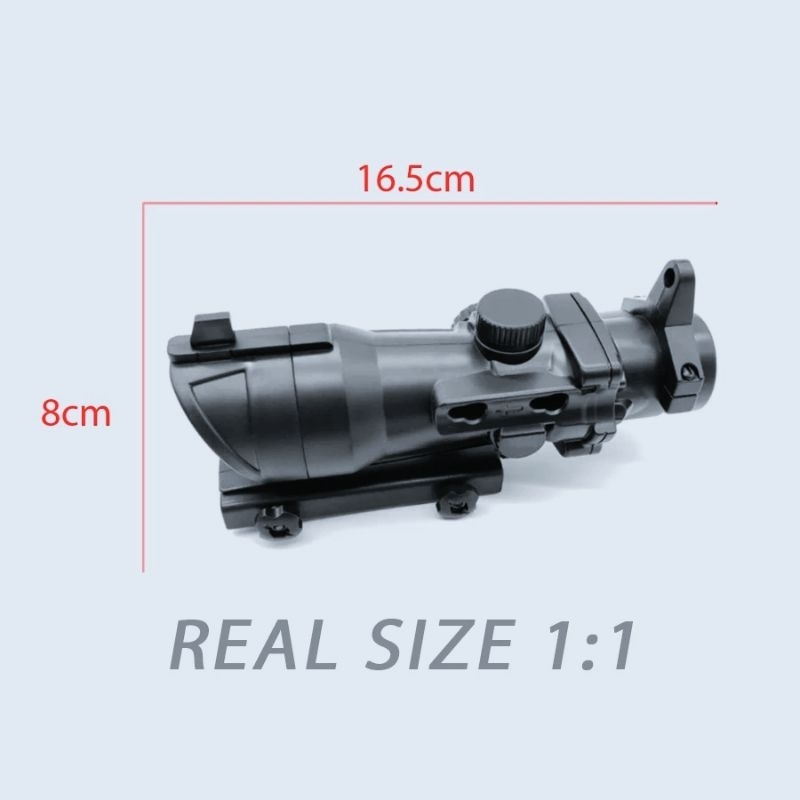 Jual scope trijicon acog for wgg dcobra dummy zoom skala 1.1 | Shopee ...