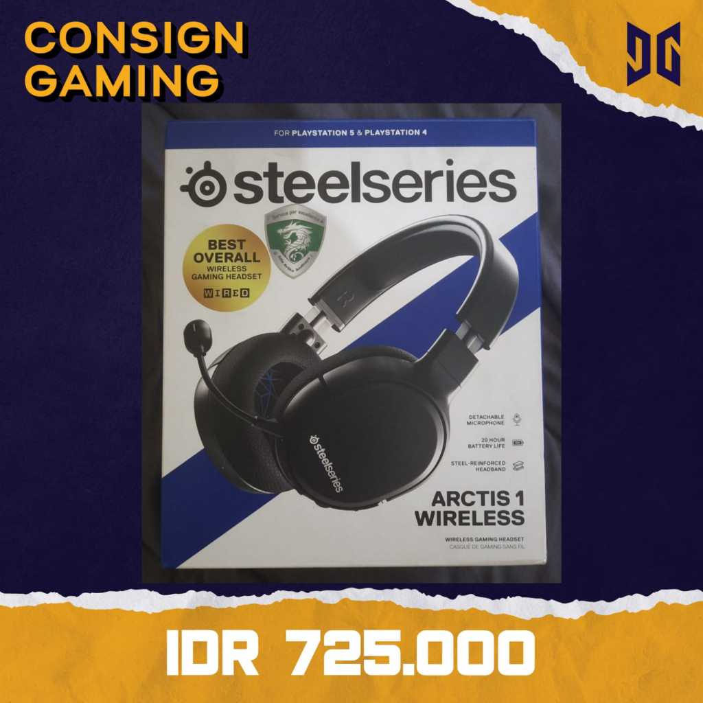 Jual STEELSERIES ARCTIS 1 WIRELESS ( CODE : BU896 ) | Shopee Indonesia