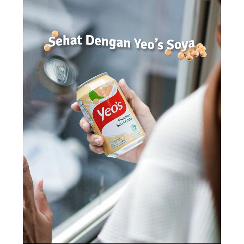 Jual Minuman kaleng YEO'S SOYA KEDELAI 1 dus isi 24 kaleng | Shopee ...