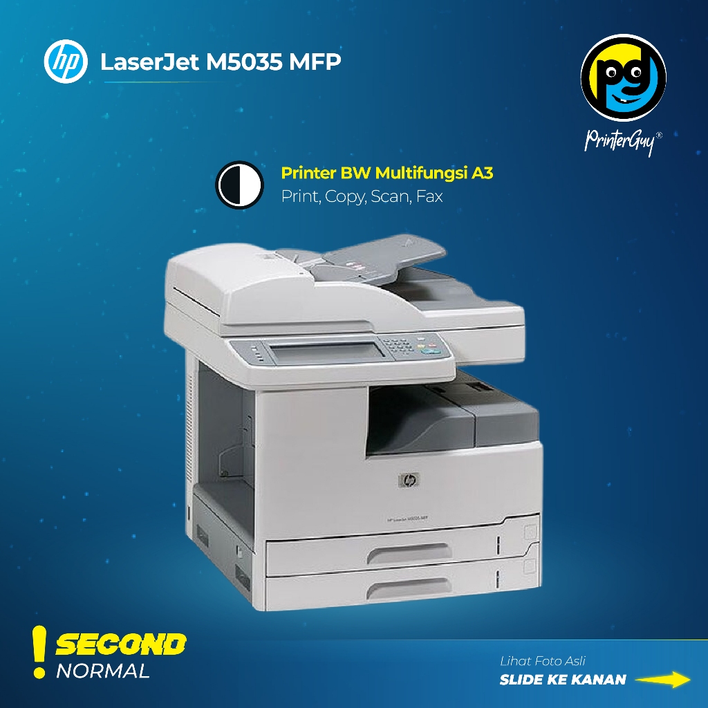 Jual Mesin Fotocopy A3 HP LaserJet M5035 MFP siap pakai | Shopee Indonesia