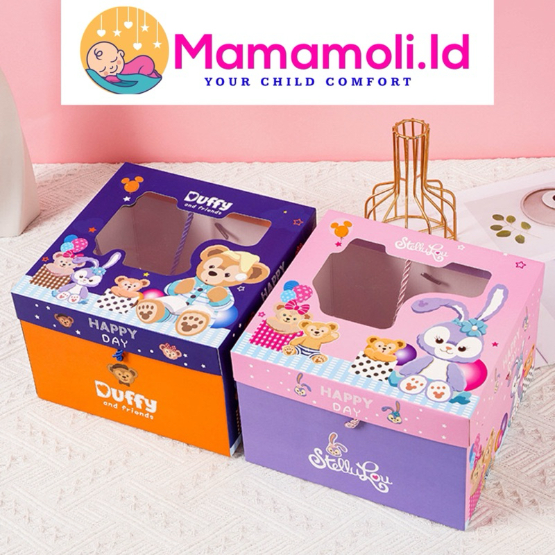 Jual Kotak Hampers / Kotak Kado/ Box Kado Motif Tema Anak Kartun/ Box ...