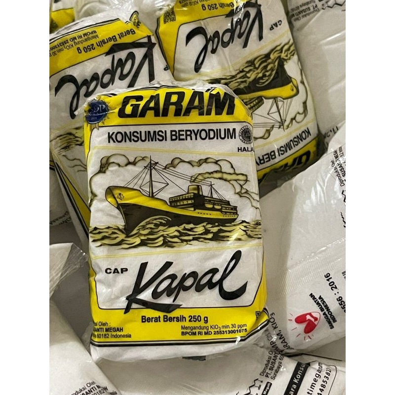 Jual bumbu dapur garam cap kapal | Shopee Indonesia