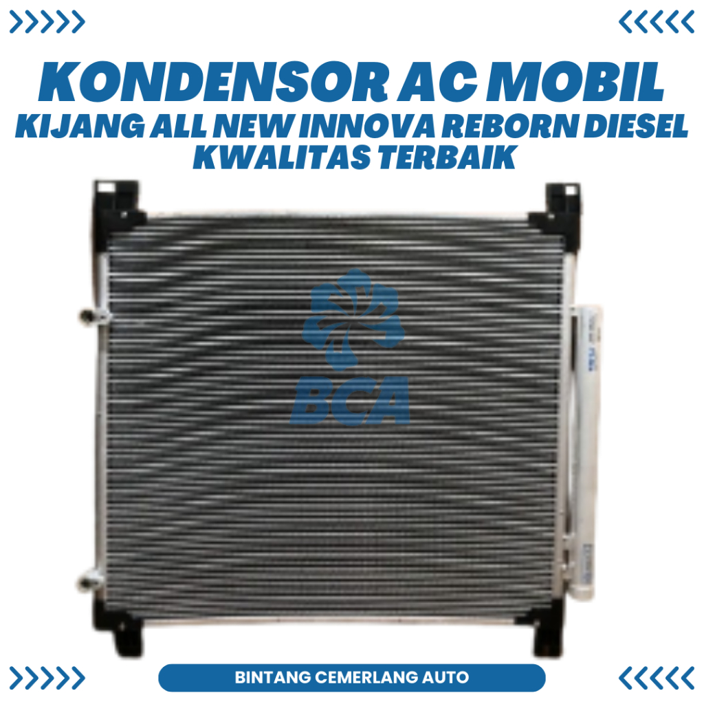 Jual CONDENSOR KONDENSOR AC Mobil Toyota Kijang All New Innova Reborn ...