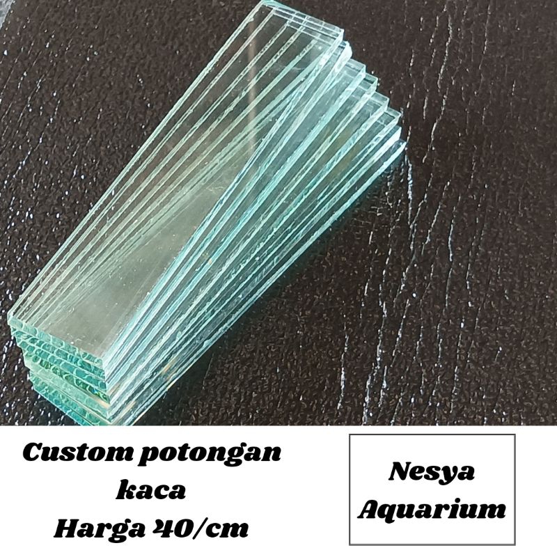 Jual Custom potongan kaca tebal 5 mm /6 mm harga 40/cm | Shopee Indonesia