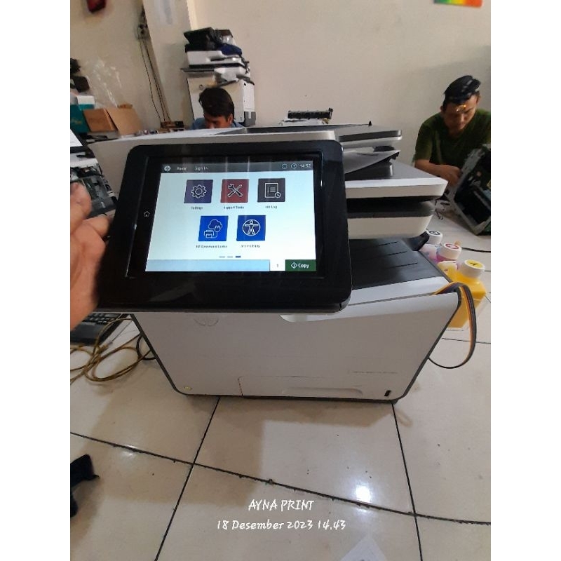 Jual hp pagewide enterprise color Mfp E58650 | Shopee Indonesia