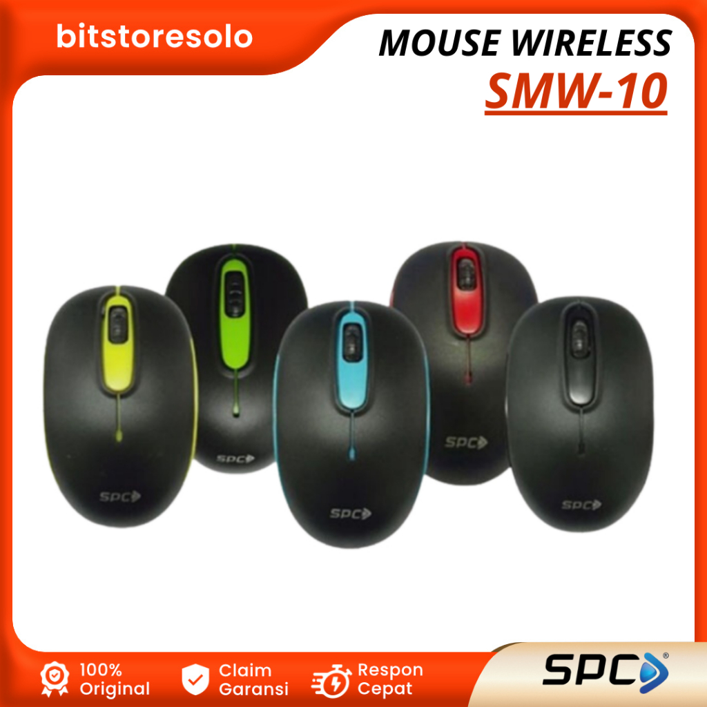 Jual MOUSE WIRELESS MINI LAPTOP SPC SMW-10 | Shopee Indonesia