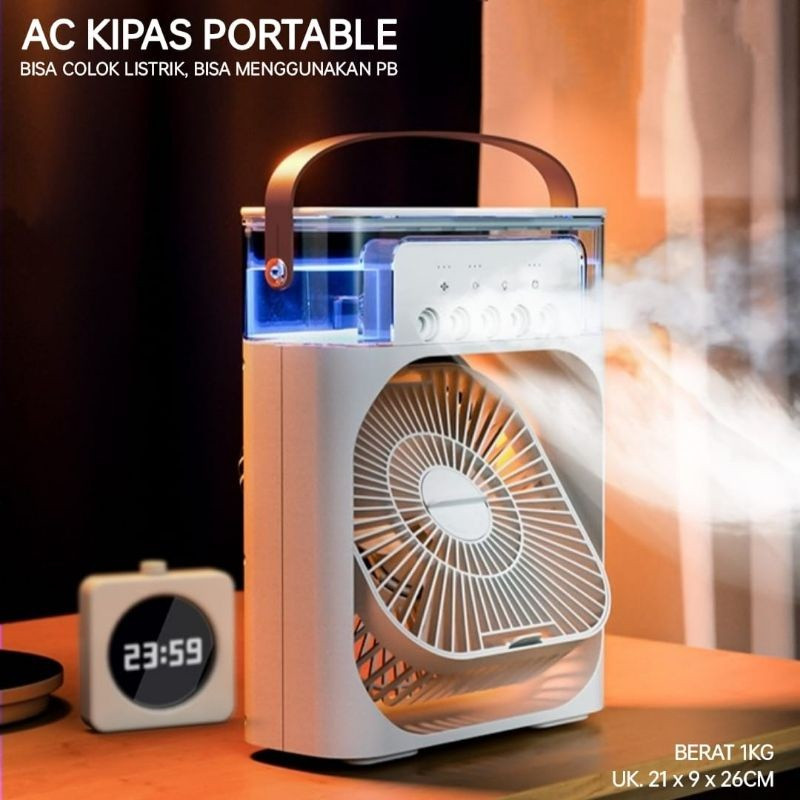 Jual KIPAS AC PENDINGIN / AIR COOLER MOBIL DAN RUANGAN / KIPAS ANGIN ...