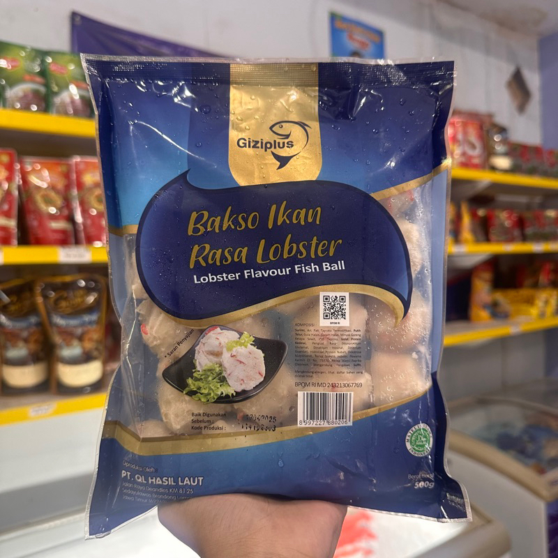 Jual Gizi Plus bakso ikan lobster 500g | Shopee Indonesia