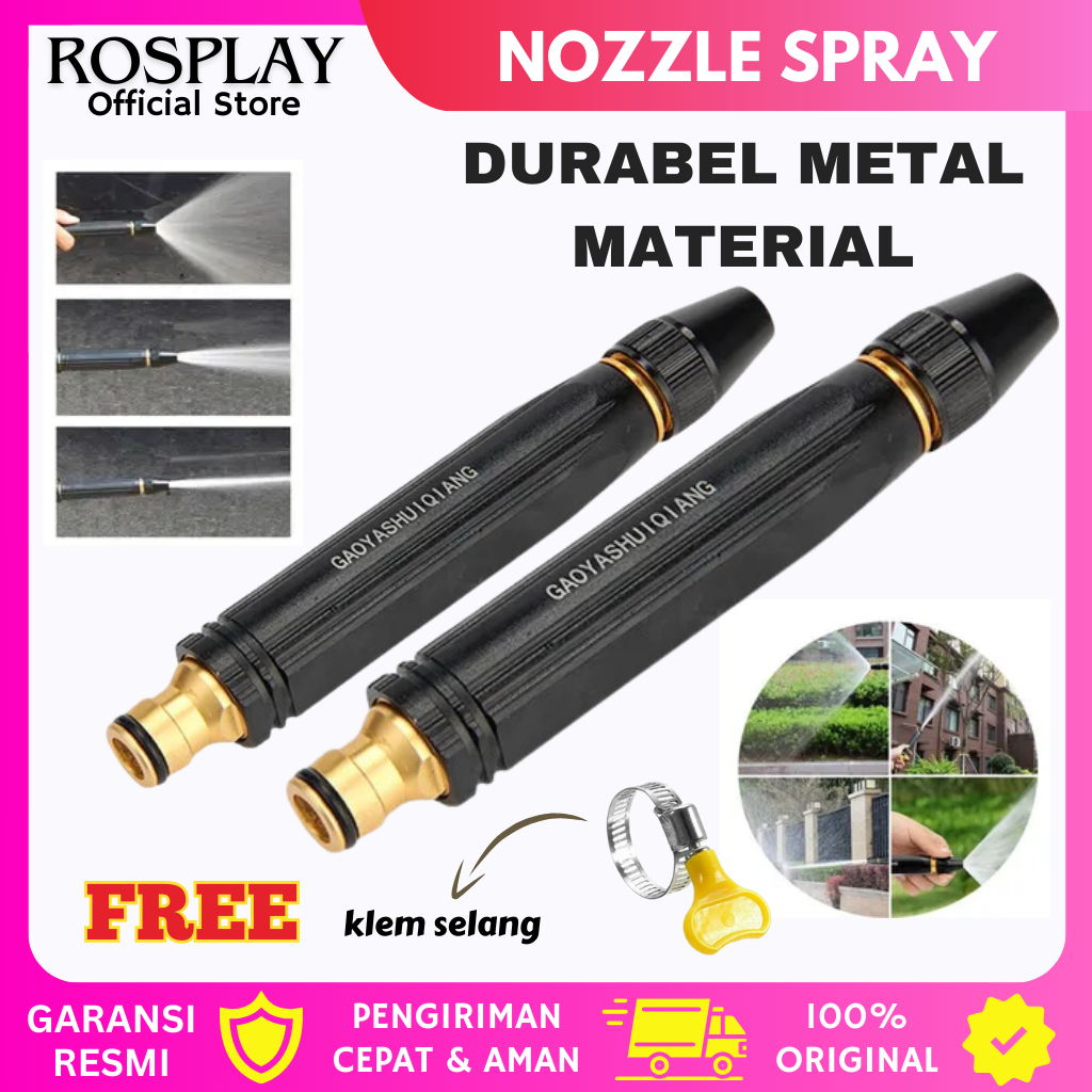 Jual SEMPROTAN AIR KUNINGAN NEW UPGRADE HOSE NOZZLE SPRAY SEMPROTAN ...