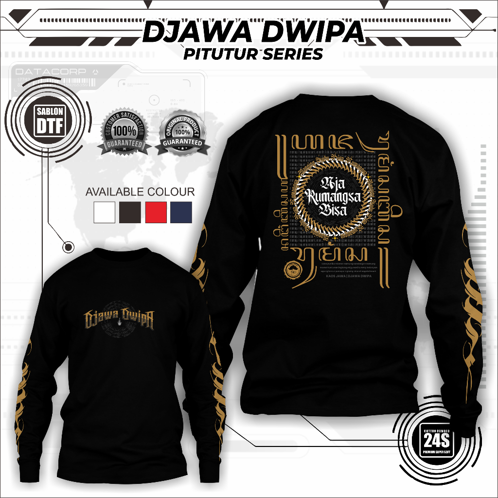 Jual Djawa Dwipa | Kaos Jawa, Pitutur, aksara, tulisan, kata kata, jaya ...