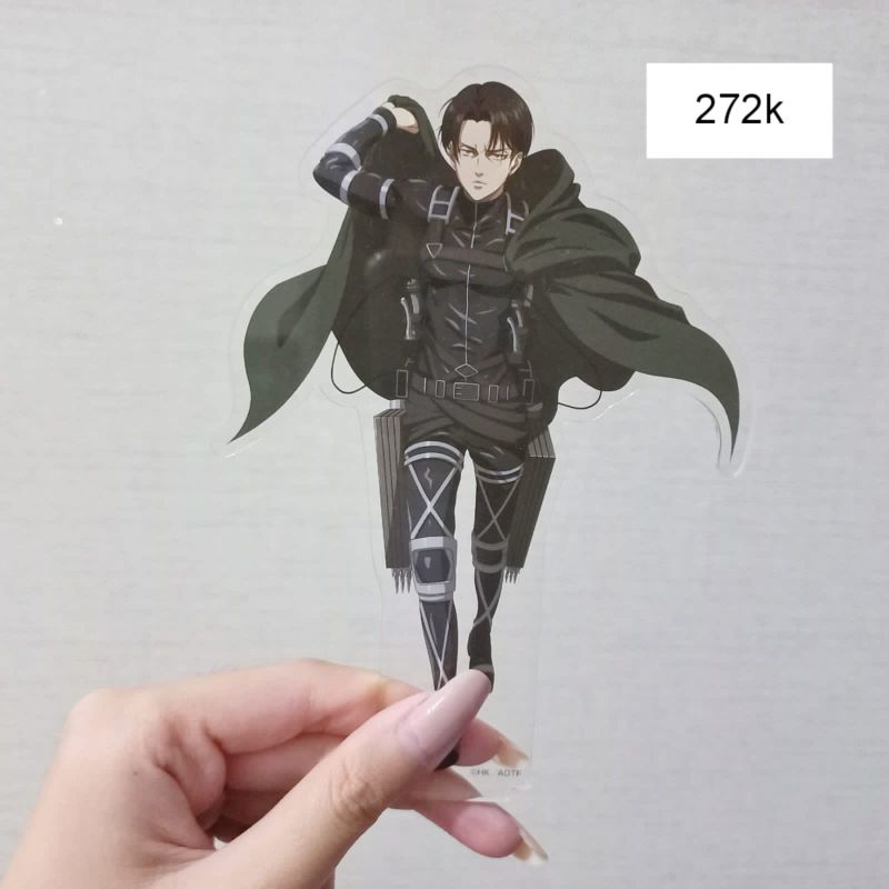 Jual Levi Ackerman Don Quixote Ver 1 & 2 Acrylic Stand Attack On Titan ...