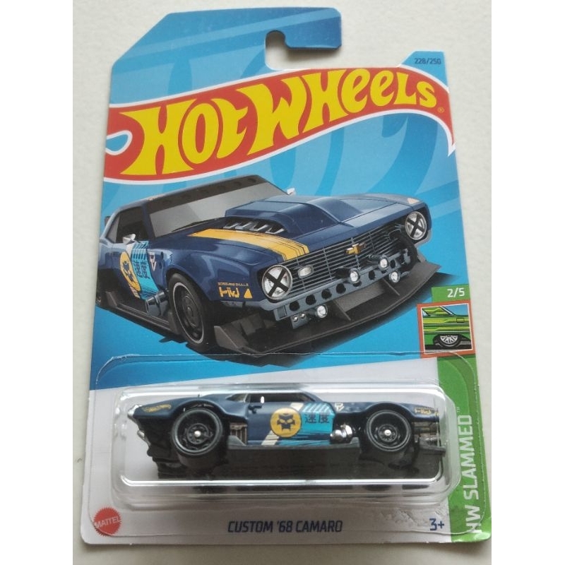 Jual Hotwheels Custom 68 Camaro Hw Slammed Shopee Indonesia