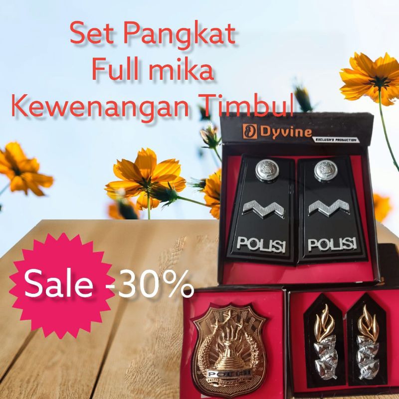 Jual pangkat polisi_pangkat polri_pangkat set kilap kewenangan timbul ...