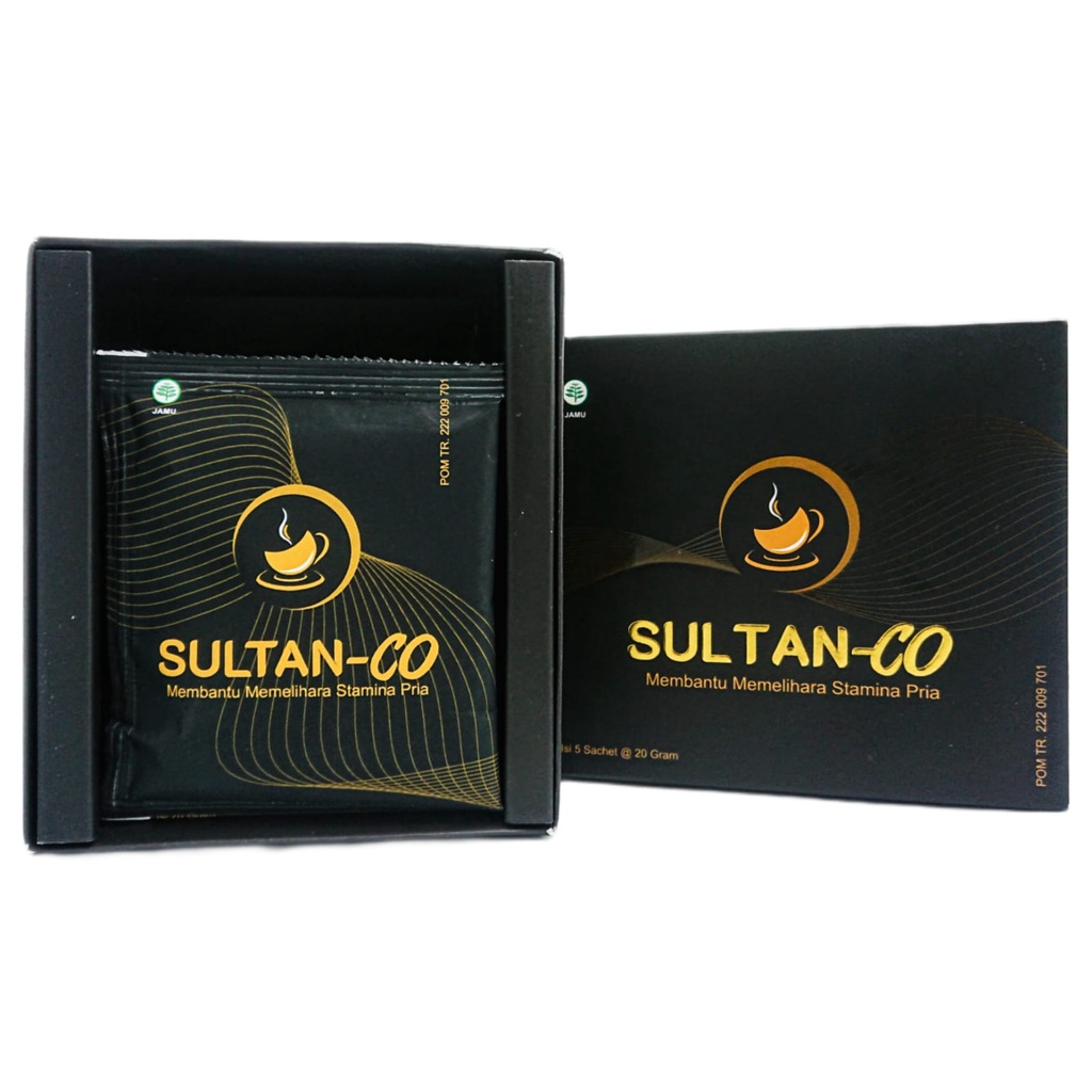 Jual Sultan-co Kopi 1 Box Isi 5 Sachets - Kopi Kesehatan | Sultan-co Coffee Reguler Penambah ...