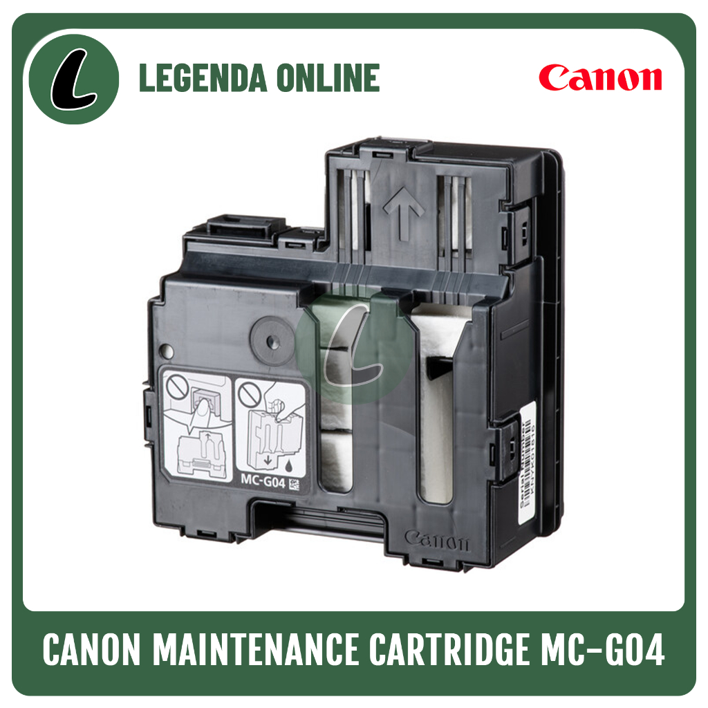 Jual Maintenance Cartridge Canon MC-G04 MCG04 Original (G2770 G3770 ...