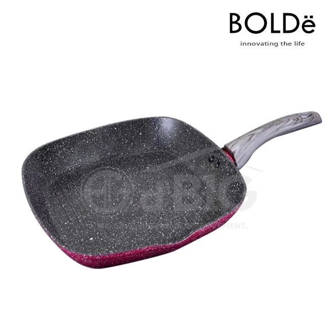 Jual BOLDE SUPER PAN 28CM GRILL PAN BLACKPINK | Shopee Indonesia