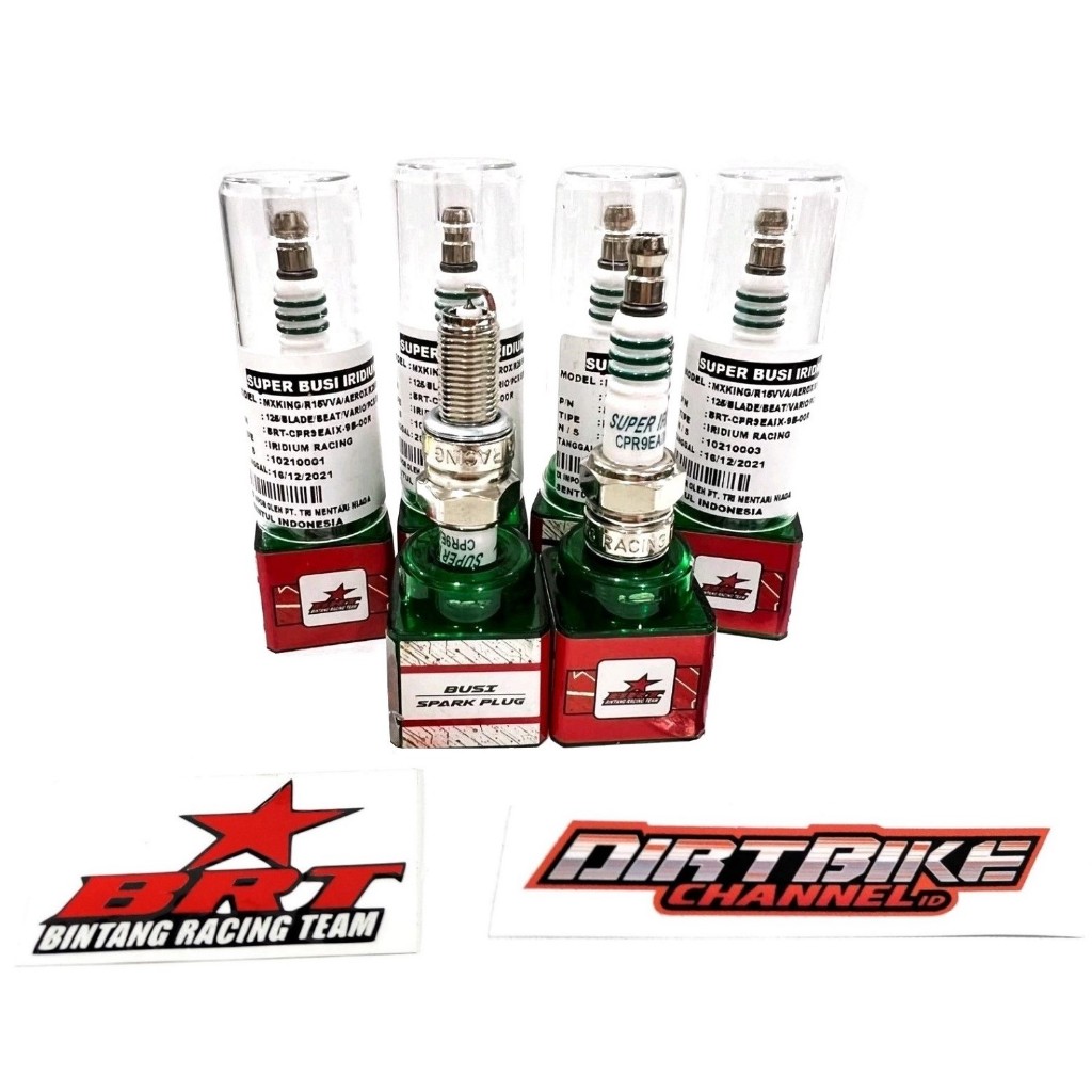 Jual BUSI BRT IRIDIUM PLUS KLX 150 CRF 150 WR 155 TIGER JUPITER Z ...