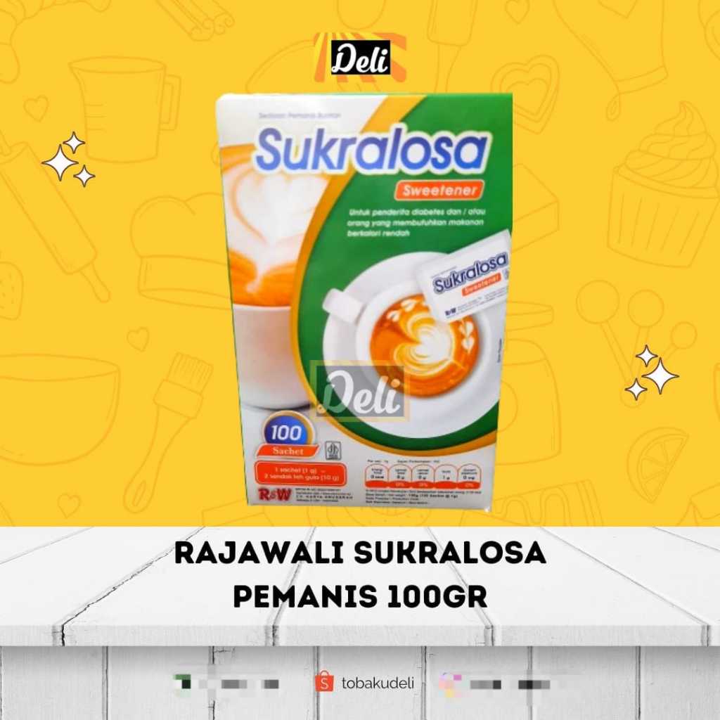 Jual Rajawali Sukralosa Pemanis 100gr Gula untuk Diabetes | Shopee ...