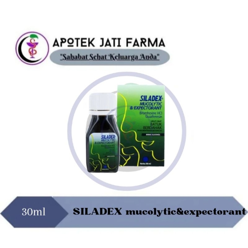 Jual SILADEX MUCOLIYTIC & EXPECTORANT 30ml | Shopee Indonesia