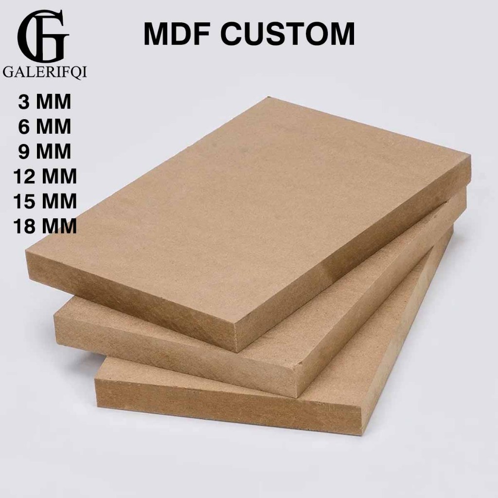 Jual MDF HMR COKLAT POTONGAN CUSTOM | Shopee Indonesia