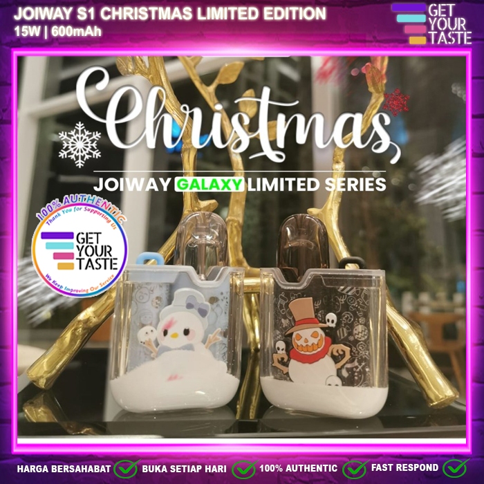 Jual JOIWAY S1 Galaxy Christmas Edition 15W 600mAh Pod Kit by Joiway ...