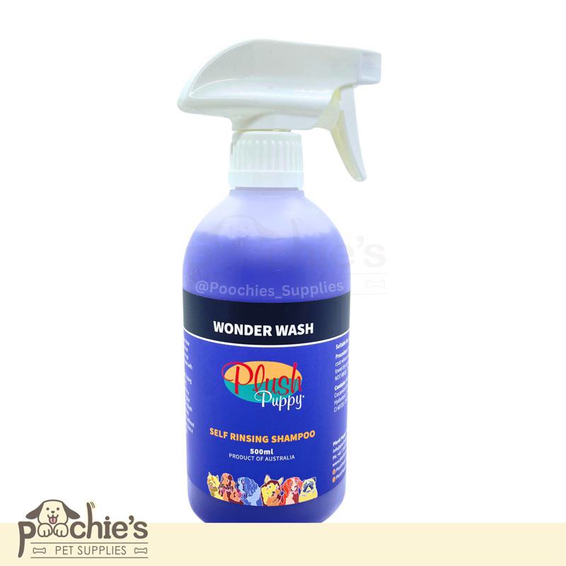 Jual Plush Puppy - Wonder Wash Self Rinsing Shampoo ( 500ml ) | Shopee ...