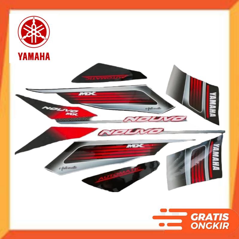 Jual STICKER/STRIPING MOTOR MENGKILAP/GLOSSY NOUVO Z, NOUVO MX | Shopee ...