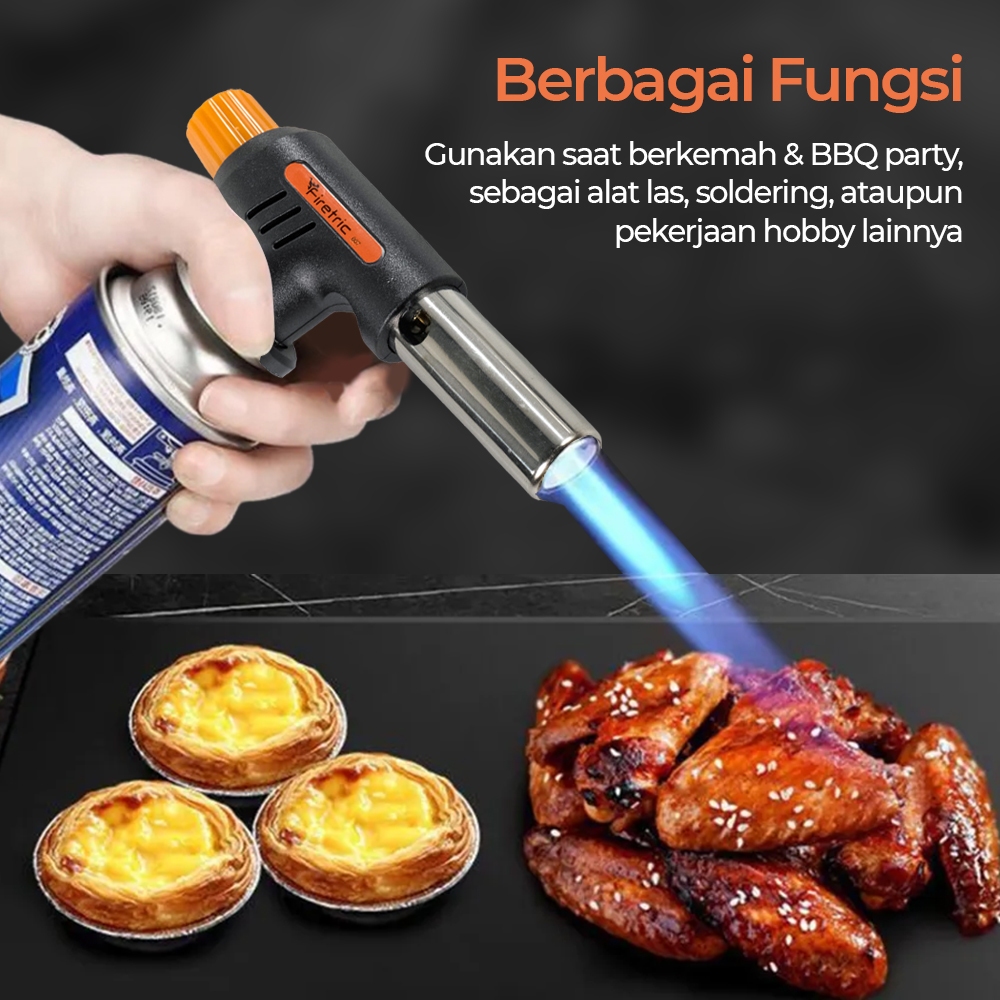 Jual Kepala Portable Gas Torch Alat Bakar BBQ Blow Api Jet - Portable Gas Torch - BBQ Blow Torch ...