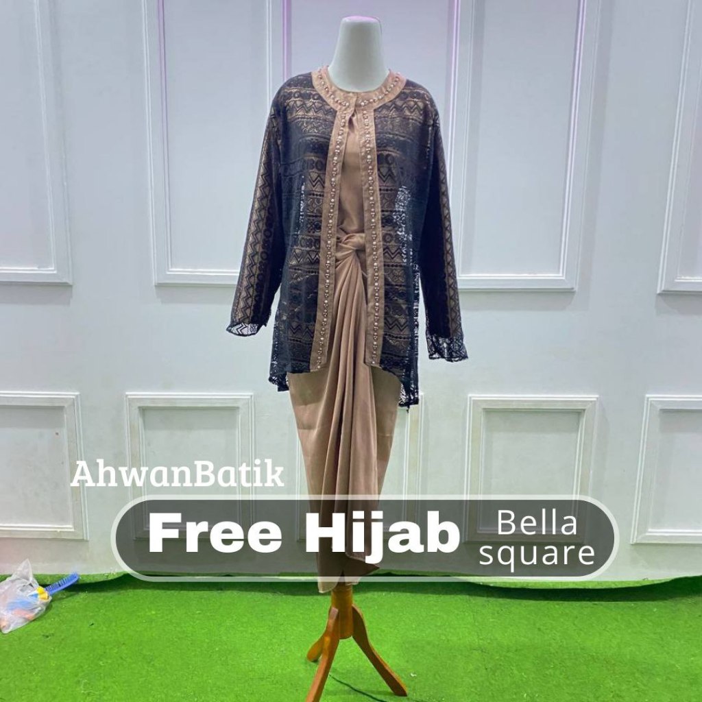 Jual ONESET SAKURA BRUKAT PREMIUM OUTFIT KONDANGAN SETELAN ROK LILIT ...