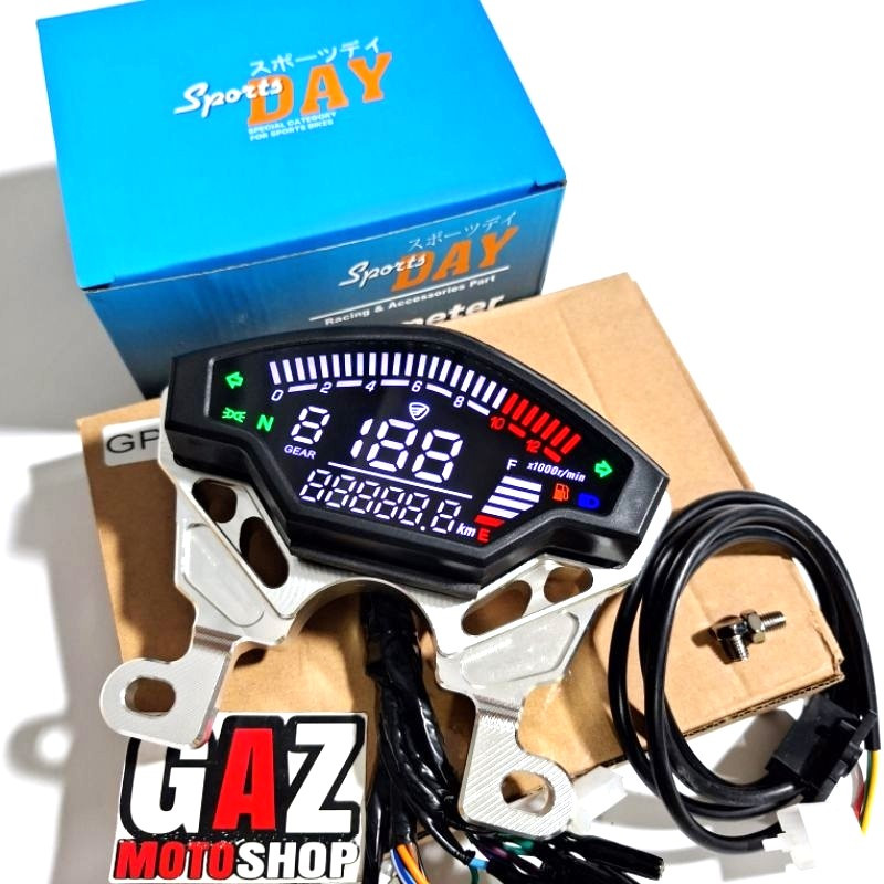 Jual SPIDOMETER GPX DIGITAL IMPORT MERK DAY SET PANGKON CNC IMPORT ...