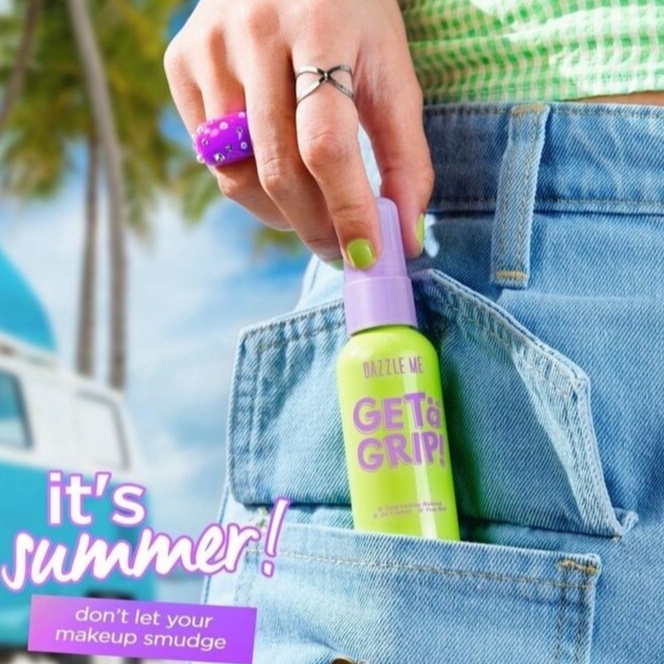 Jual KODE L65P DAZZLE ME Get a Grip Makeup SETTING SPRAY Dazzle Me Skin ...