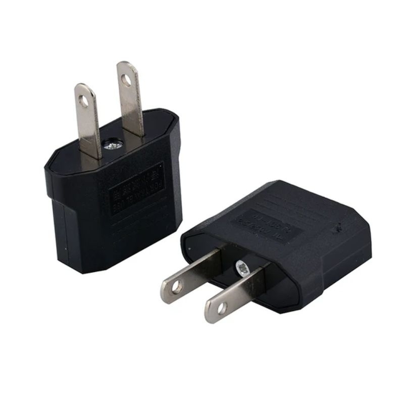 Jual AYABDG Adapter Konverter Charger Power Plug Eu Female Ke Us Male ...