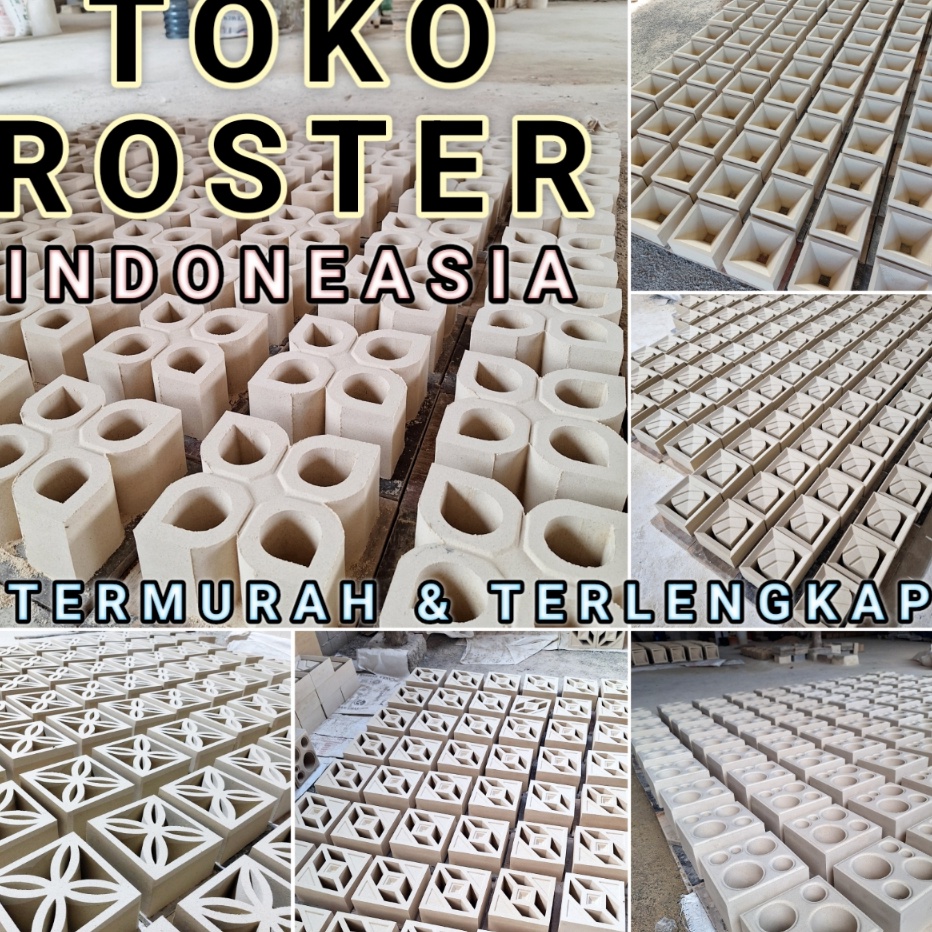 Jual Best Product ROSTER BETON MINIMALIS ROSTER PUTIH LOSTER BETON MINIMALIS loster lubang angin ...