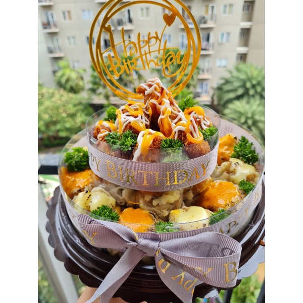 Jual MALL Dimsum Cake Birthday kukus goreng 3 pcs | Shopee Indonesia