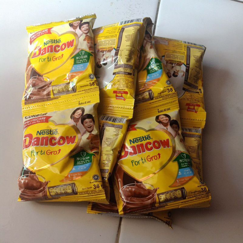 Jual dancow fortigro coklat renteng (10 sachet) | Shopee Indonesia
