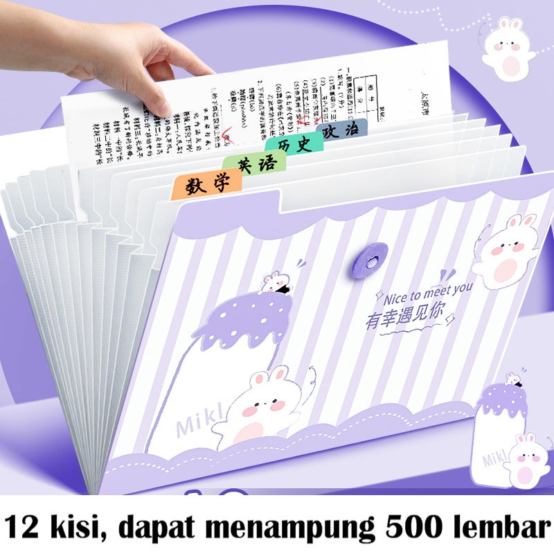 Jual Rhaast Tempat file Standing A4 File folder document bag/ Tas ...