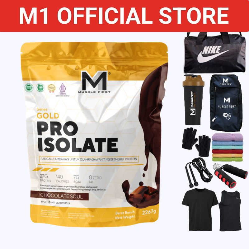 Jual Muscle First Gold Pro Isolate 5lbs 64 Serving Suplemen Whey ...