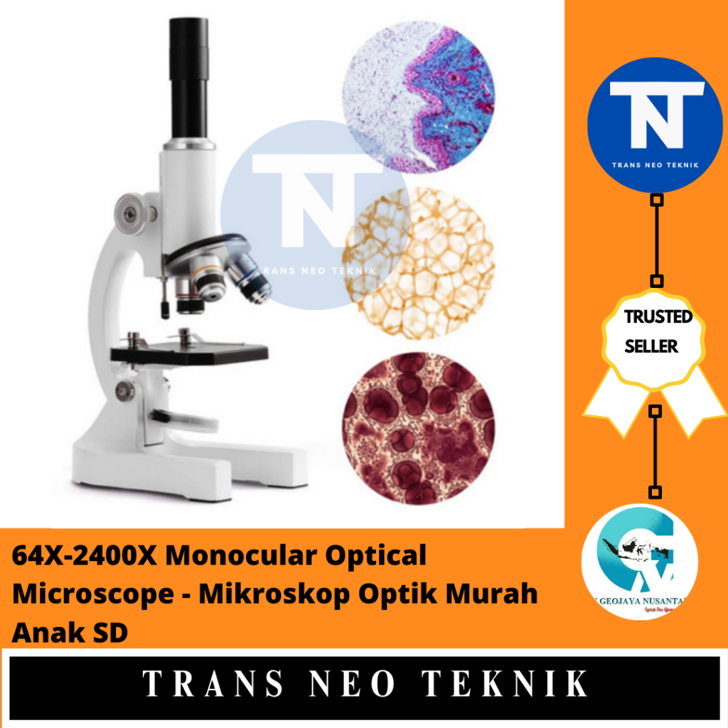 Jual 64X-2400X Monocular Optical Microscope - Mikroskop Optik Murah ...