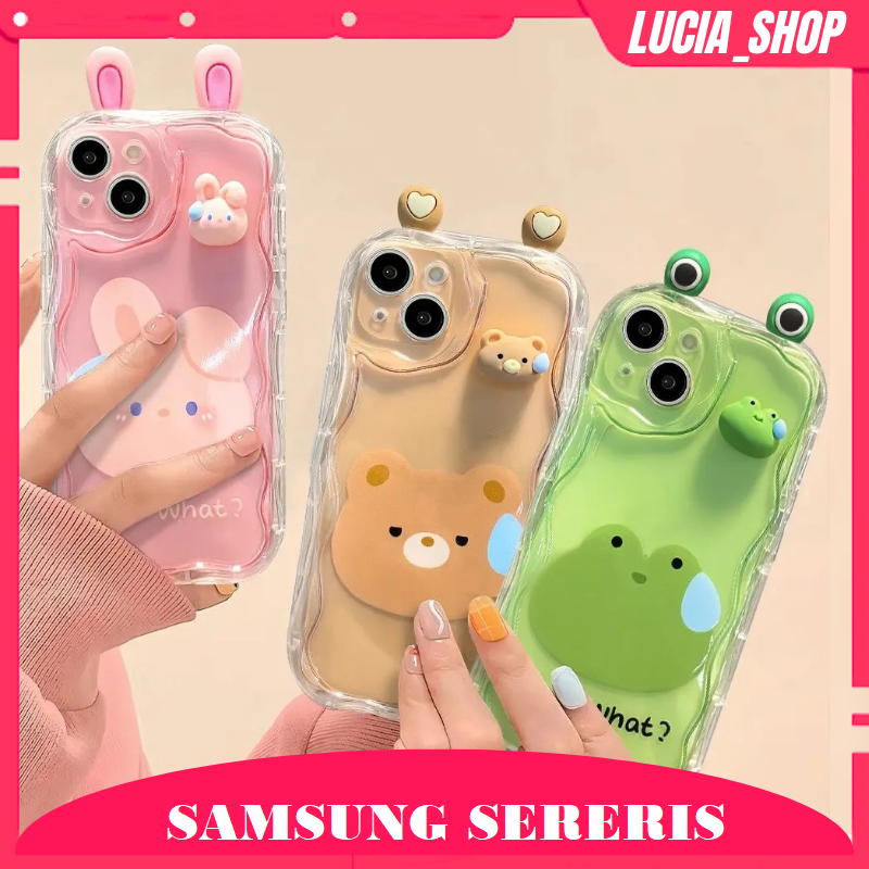 Jual Case Samsung A02S A03S A12 M12 A13 4G A23 5G A50 A50S A30S Casing Silicone Creative 3D Cute ...
