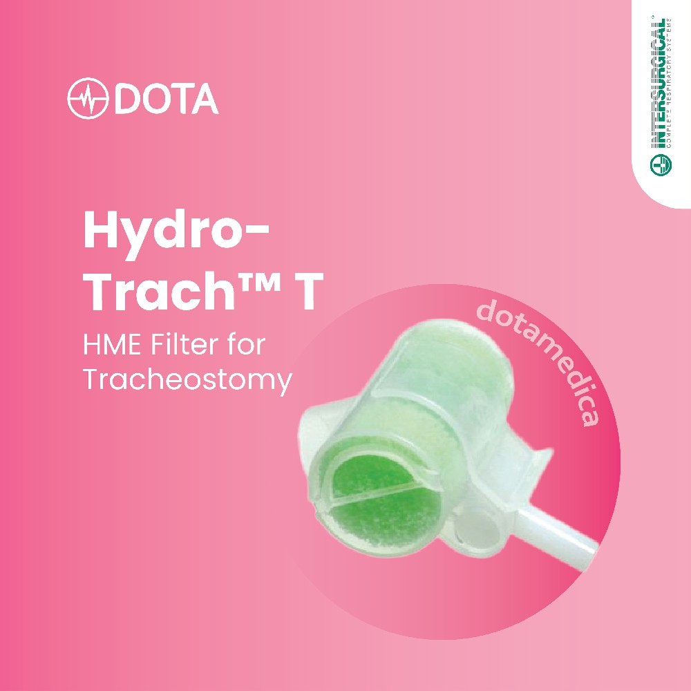 Jual Hydro-Trach T MK II HME Filter untuk tracheostomy [INTERSURGICAL ...