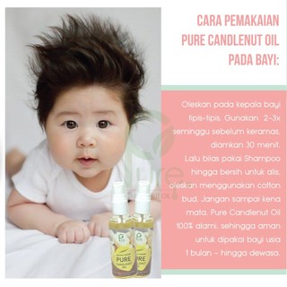 Jual (100ml) Obat Rontok dan Penumbuh Rambut 100% Minyak Kemiri (Tanpa ...