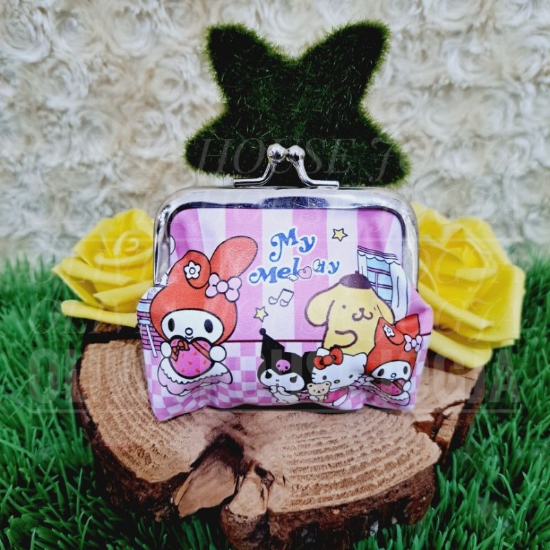 Jual Pouch Klip Besi Sanrio Mix Pouch Coin Mini Cinnamoroll My Melody ...