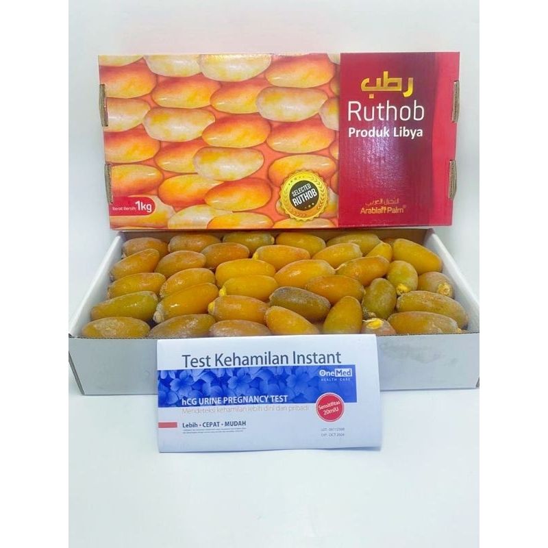 Jual Kurma Ruthob Kurma Muda Promil Deglet Noor Libia 1 kg (free buah ...