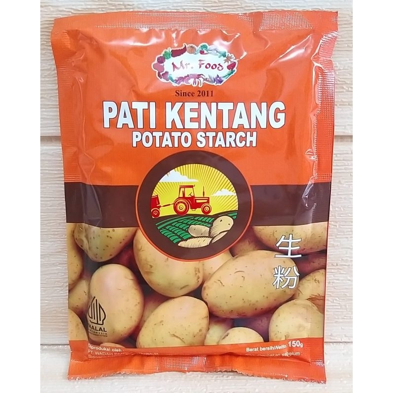 Jual Mr Food Tepung Potato Starch 150gr / Pati Kentang | Shopee Indonesia