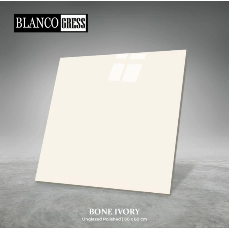 Jual Valentino Blanco Gress bone Ivory 60x60 granit cream polos granit ...